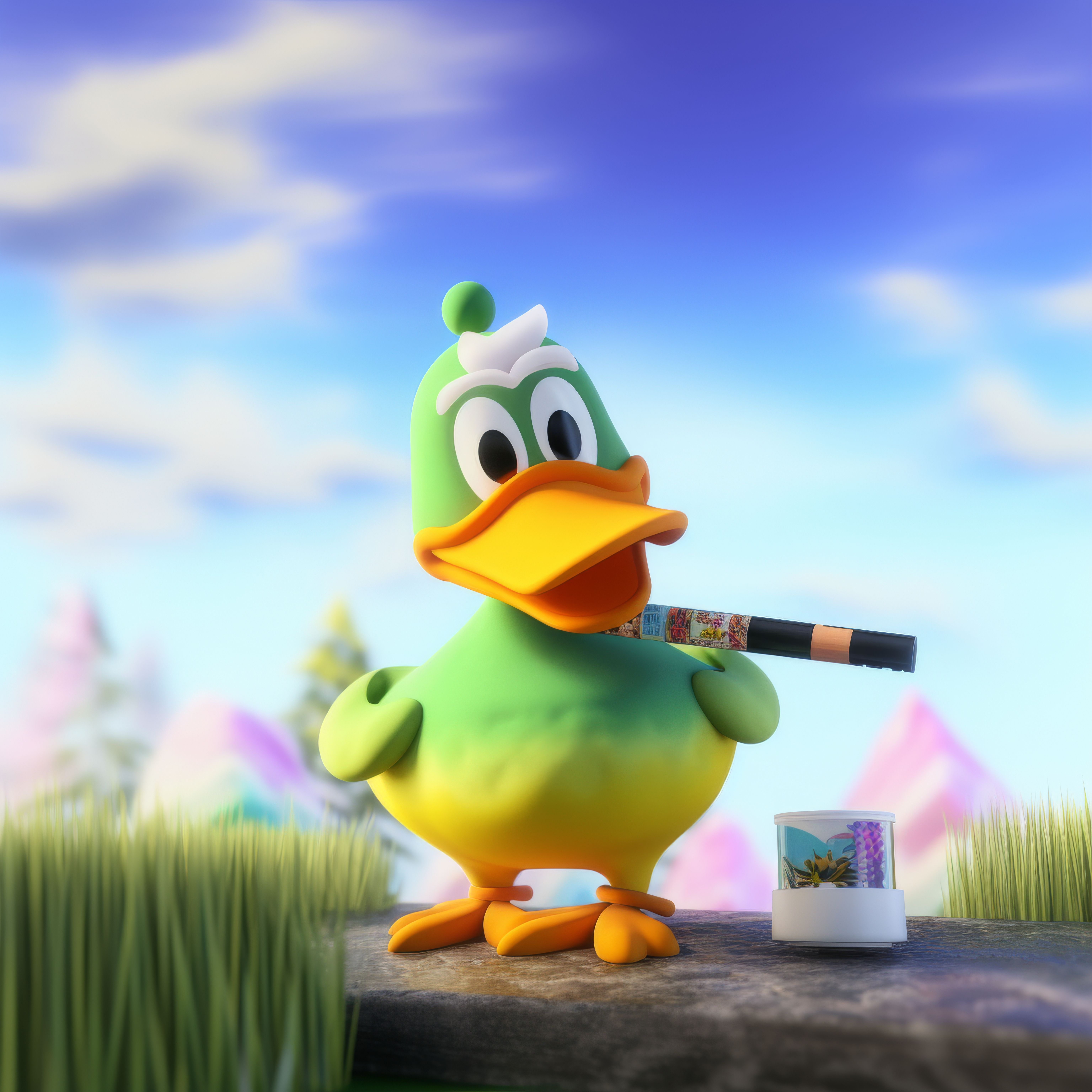 Promotional image for 🦆 Easy's Smoke Shop: Saving Ducks, One Vape at a ...